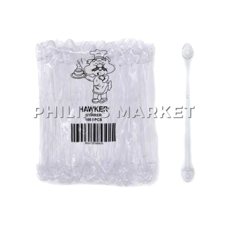 MTRADE Disposable 5 Inch Clear Plastic Stirrers 100pcs | Shopee Singapore