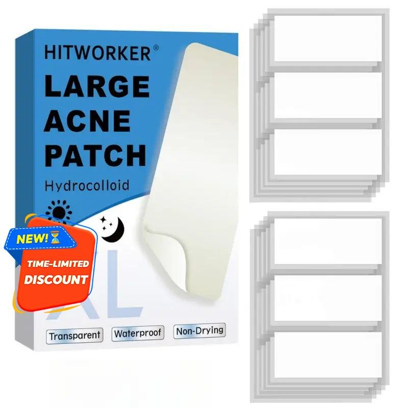 Extra Large 18/30 Pieces Hydrocolloid Body Patch - Alcohol And ...