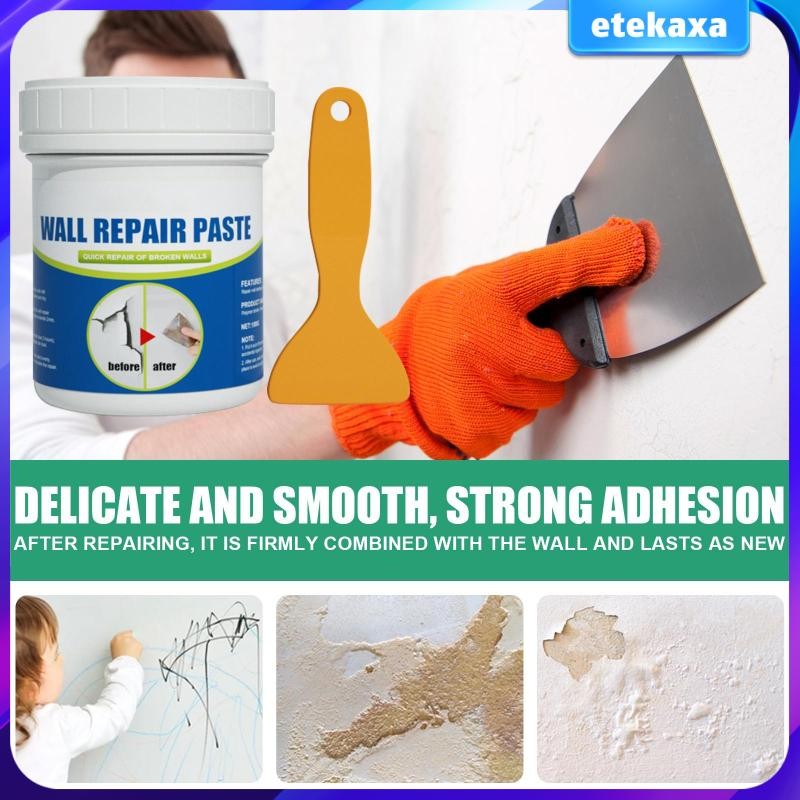 [Etekaxa] Wall Repair Tool, Wall Paint Repair Spackle, Wall Repair ...