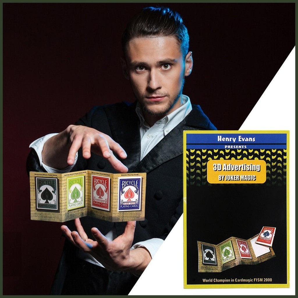 Magic Playing Decks Close-Up Card Game Props For Magicians Appearing ...