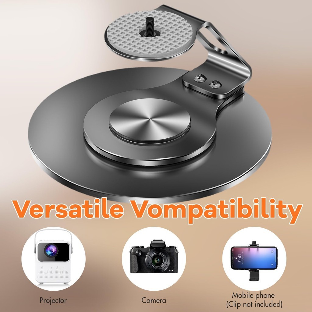 Adjustable Desktop Projector Stand, Projector Mount with 1/4" Screw ...