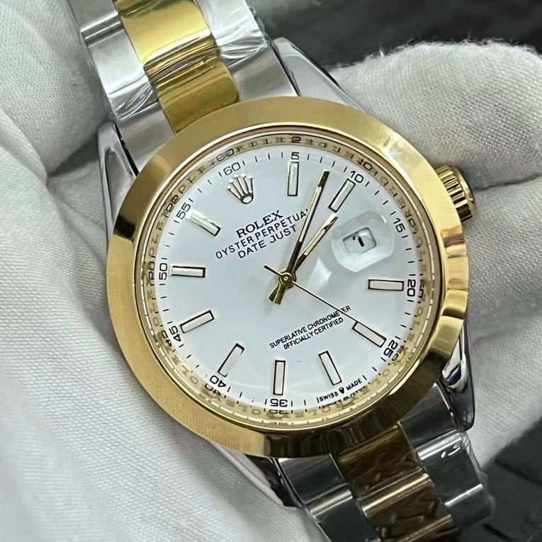 Rolex New Style Mechanical Time Movement Swiss Watch Simple Atmosphere ...