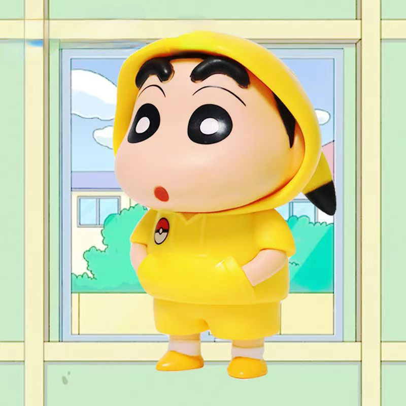 Nohara Shinosuke Crayon Shin-chan Cos Pikach Action Figures Cute ...