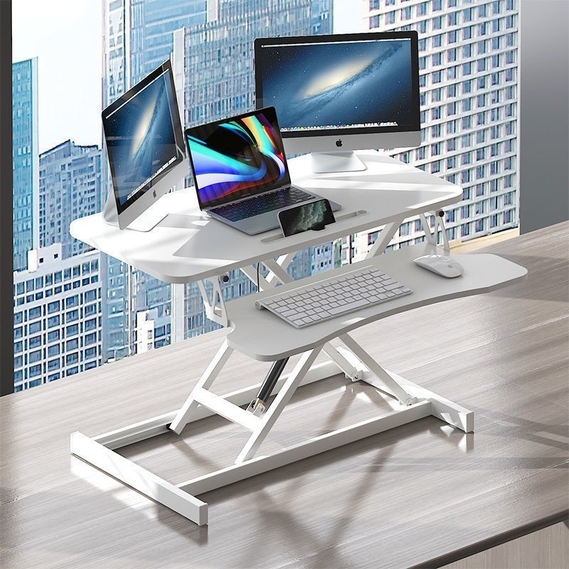 Foldable Table Study Table Ergonomic Standing Height Adjustable Table ...