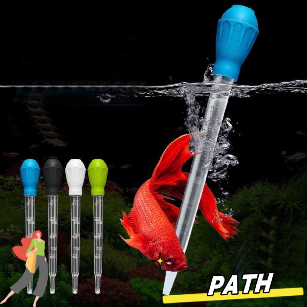 PATH Fish Tank Pipette, Effective Cleaning Straw Aquarium Gravel Clean ...
