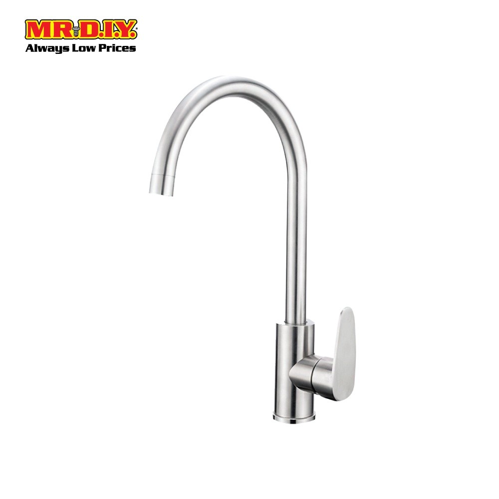(MR.DIY) Stainless Steel SUS 304 Pillar Sink Tap 0192 (D34cm) | Shopee ...