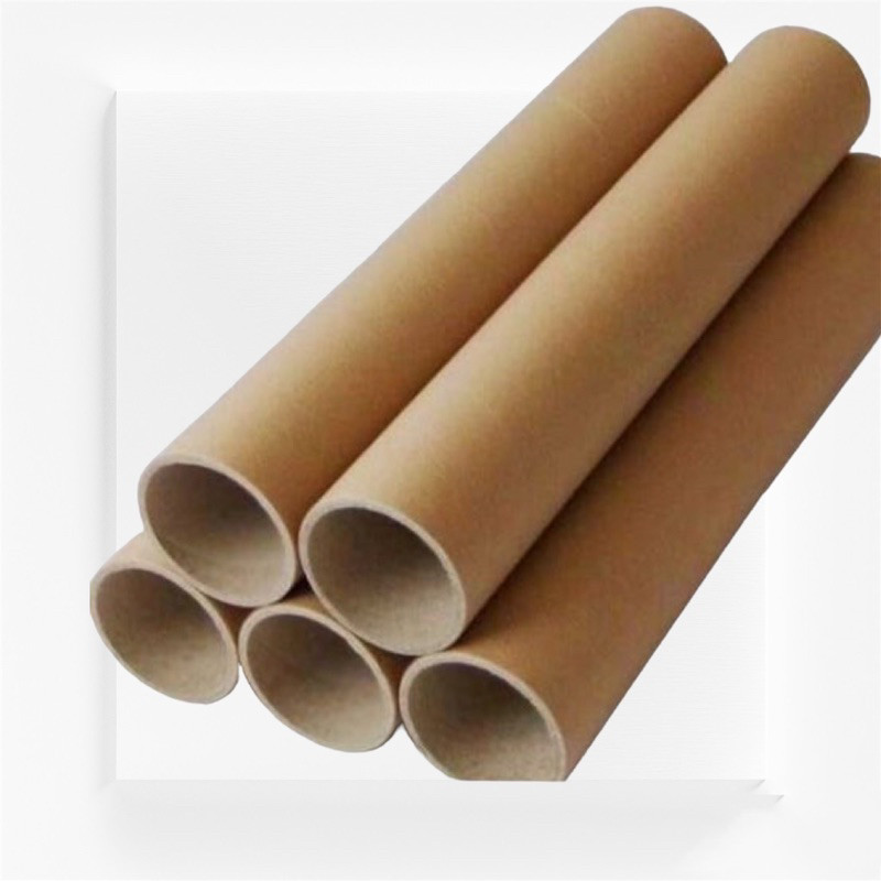 (Used) Paper Core Stretch Film Core Roll Core Brown Color Multipurpose ...