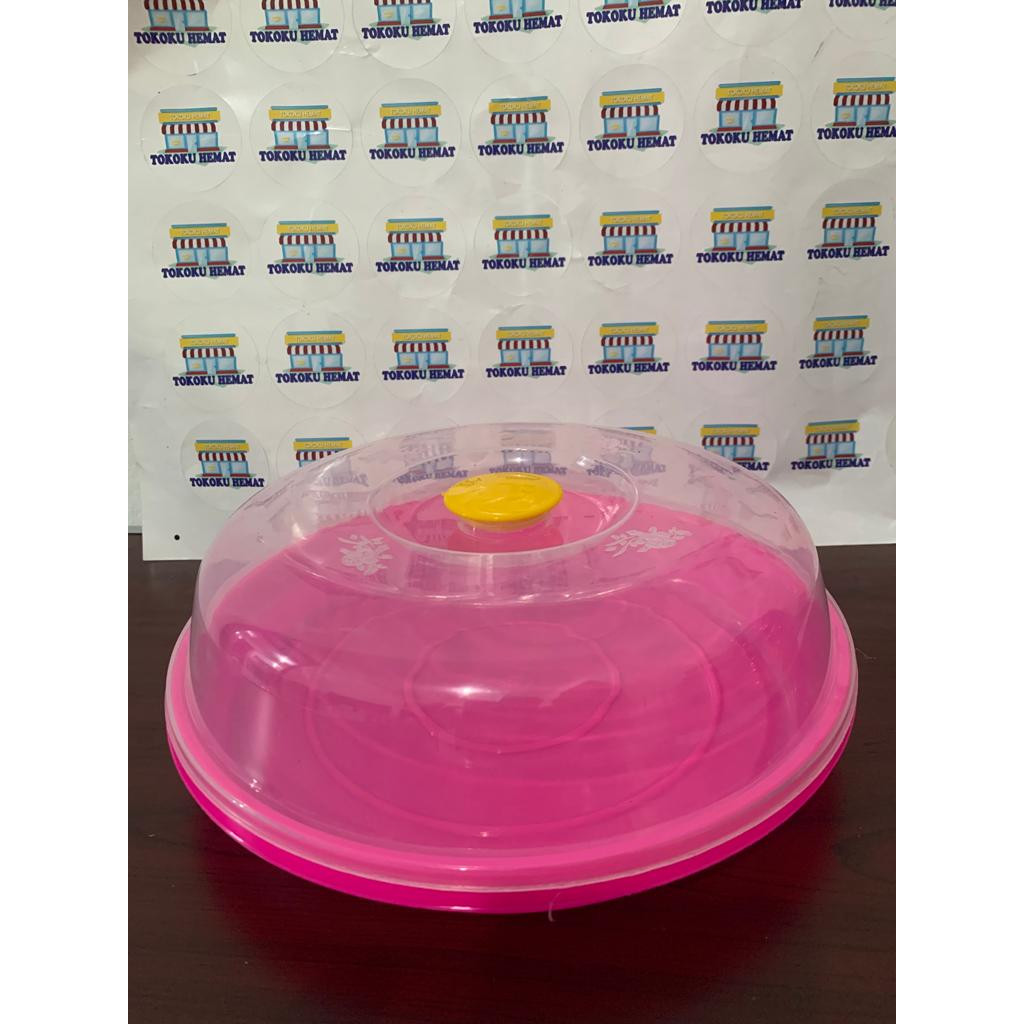 Sid Round Sponge Cake Holder Round Sponge Cake Container Clear Round ...