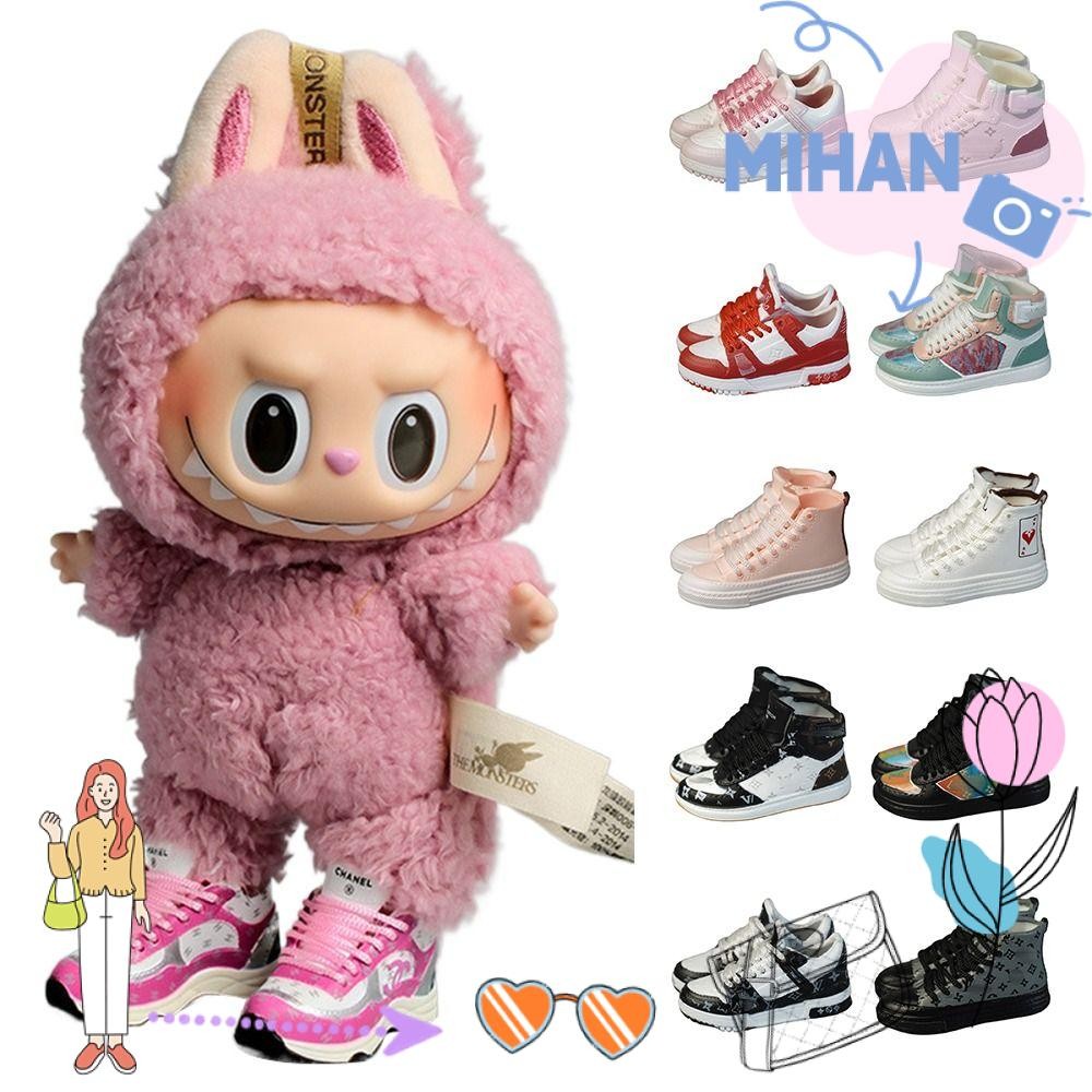 MH Labubu Doll Shoes, Labubu Time To Chill Filled|Doll Sneakers, Casual ...