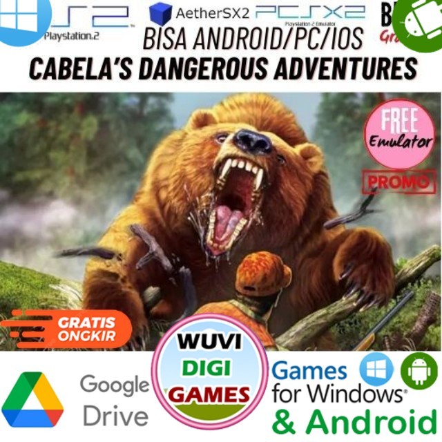 Selling PS 2 Cabela's Dangerous Adventures Games | Can be used on PC ...