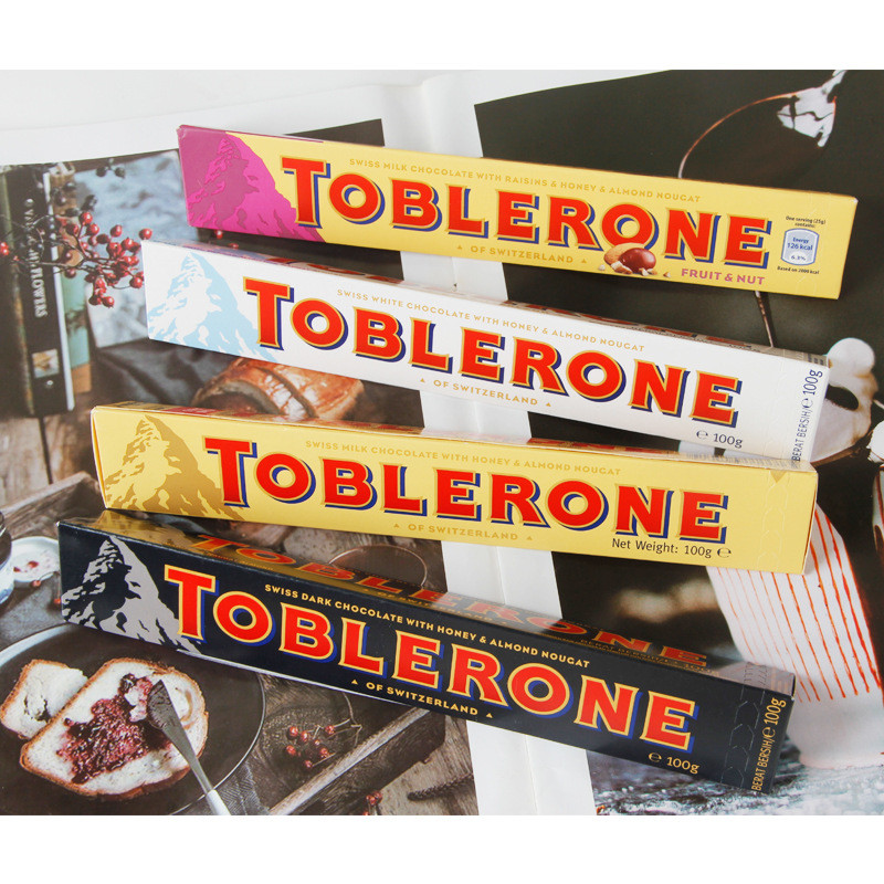 Toblerone Swiss Triangle Milk White Chocolate Dark Chocolate Casual ...