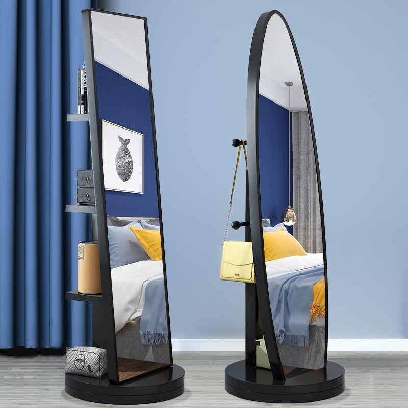 [48H Shipping] Full-Body Floor Mirror Home Girly Bedroom Modern Simple ...