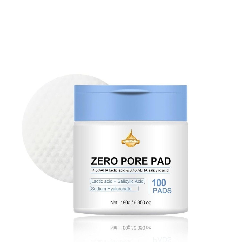 Sumifang Zero Pore Pads - 100 PCS, 2025 New Facial Toner Pads for ...