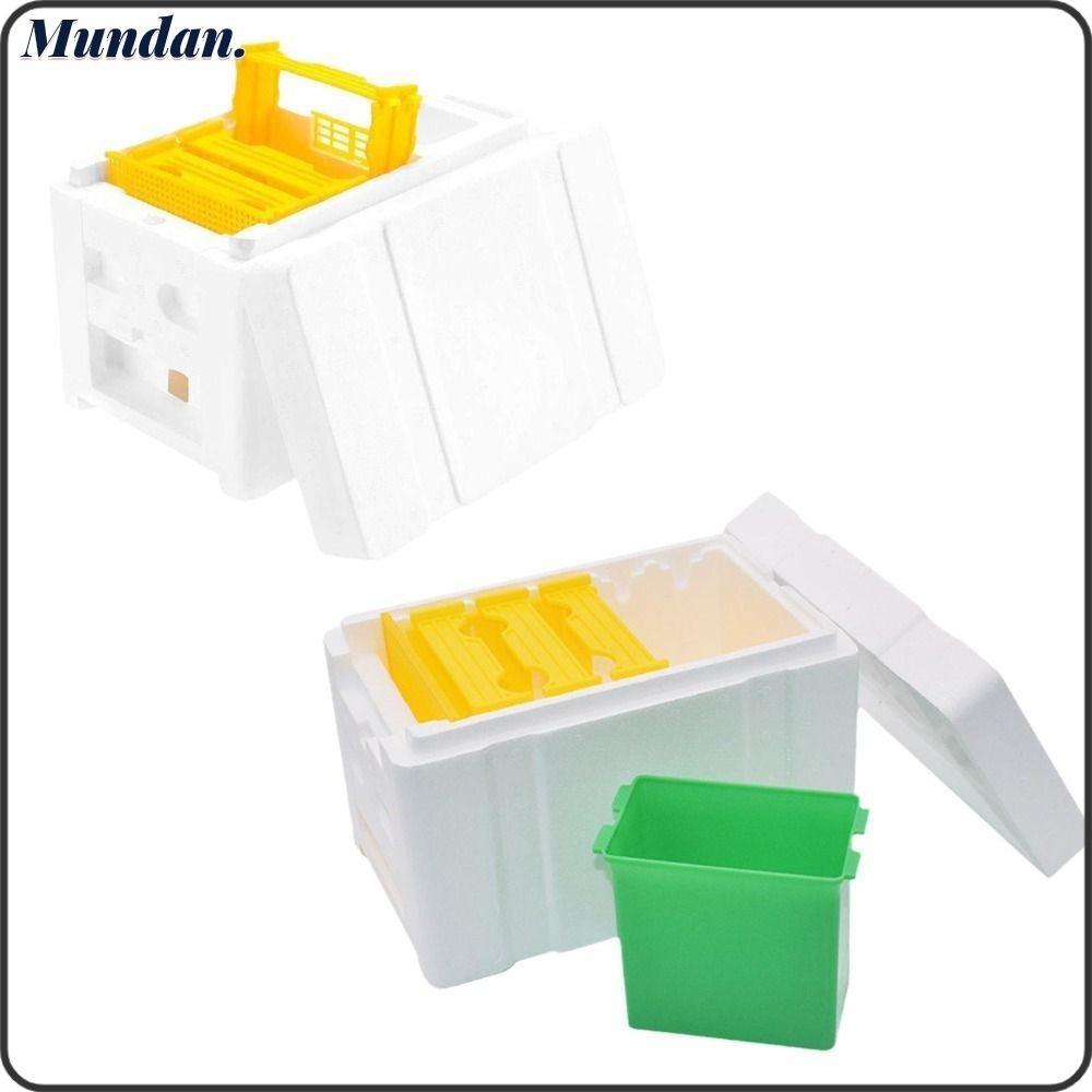 MUNDAN Beekeeper Garden Pollination Box, Foam Bee Hive Box Beekeeping ...