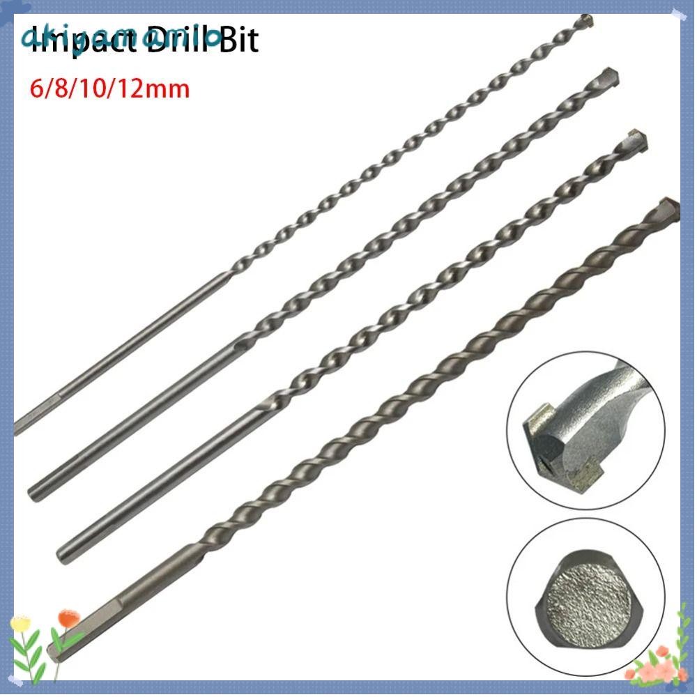 AKIYAMAMIO 1Pcs Impact Drill Bit, Penetrating The Wall Extra Long ...