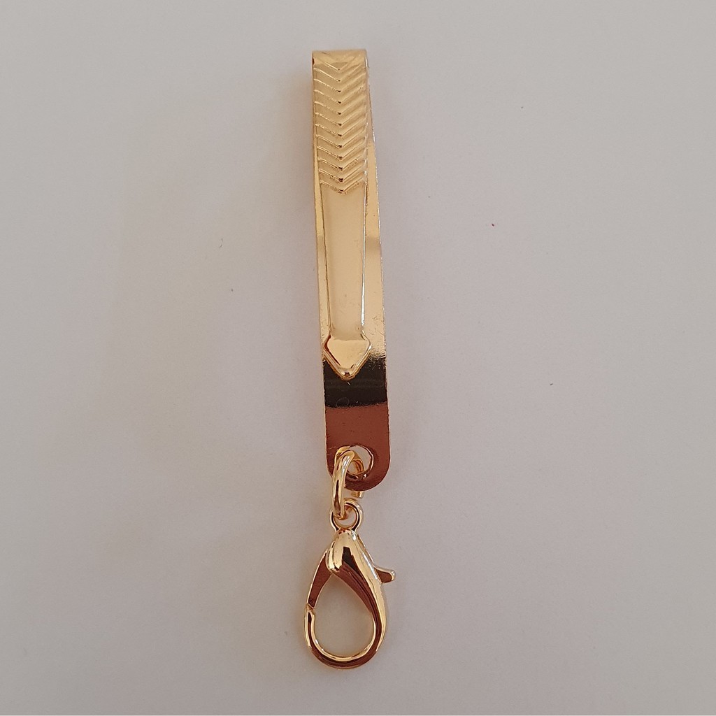 Thai Amulet Accessories: Stainless Steel Gold Amulet Clip (Arrow ...