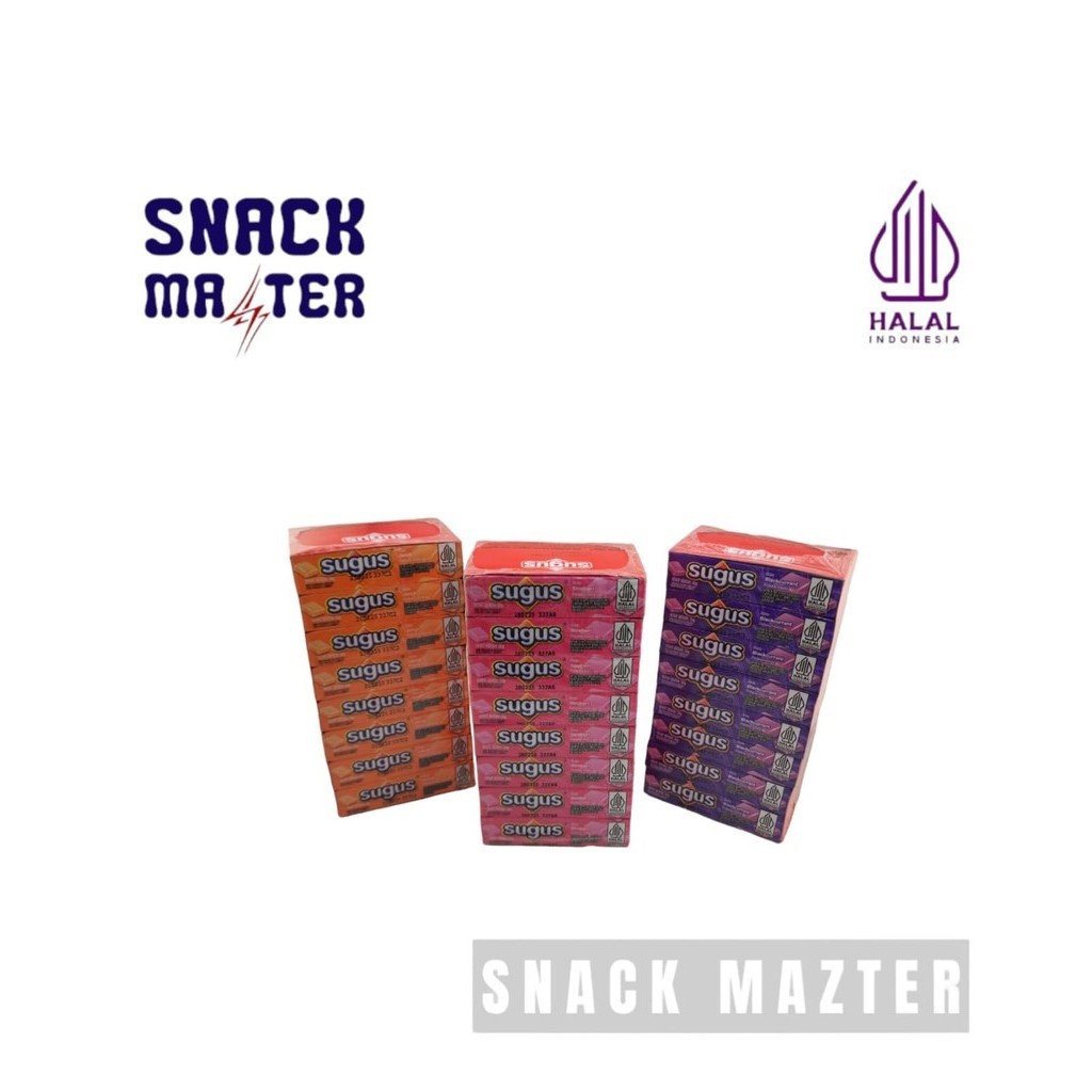 Sugus Soft Candy BOX - Net weight 30 gr x 24 pcs | Shopee Singapore