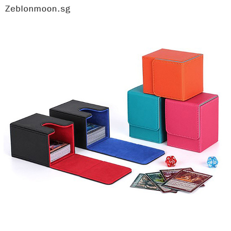 [Top a] Trading Card Deck Box Durable Sturdy Card Storage Container ...