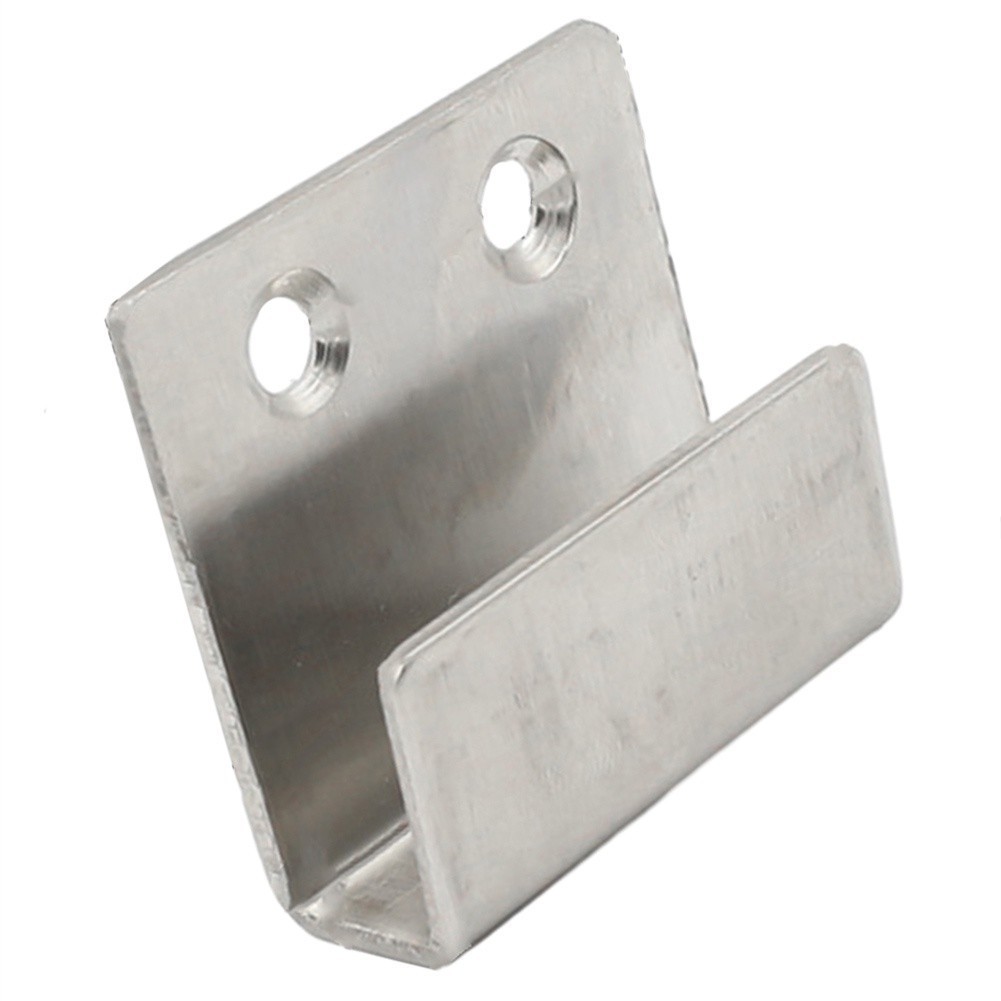 U-shape Corner Brackets Silver Stainless Steel Hanging Hook | Shopee ...