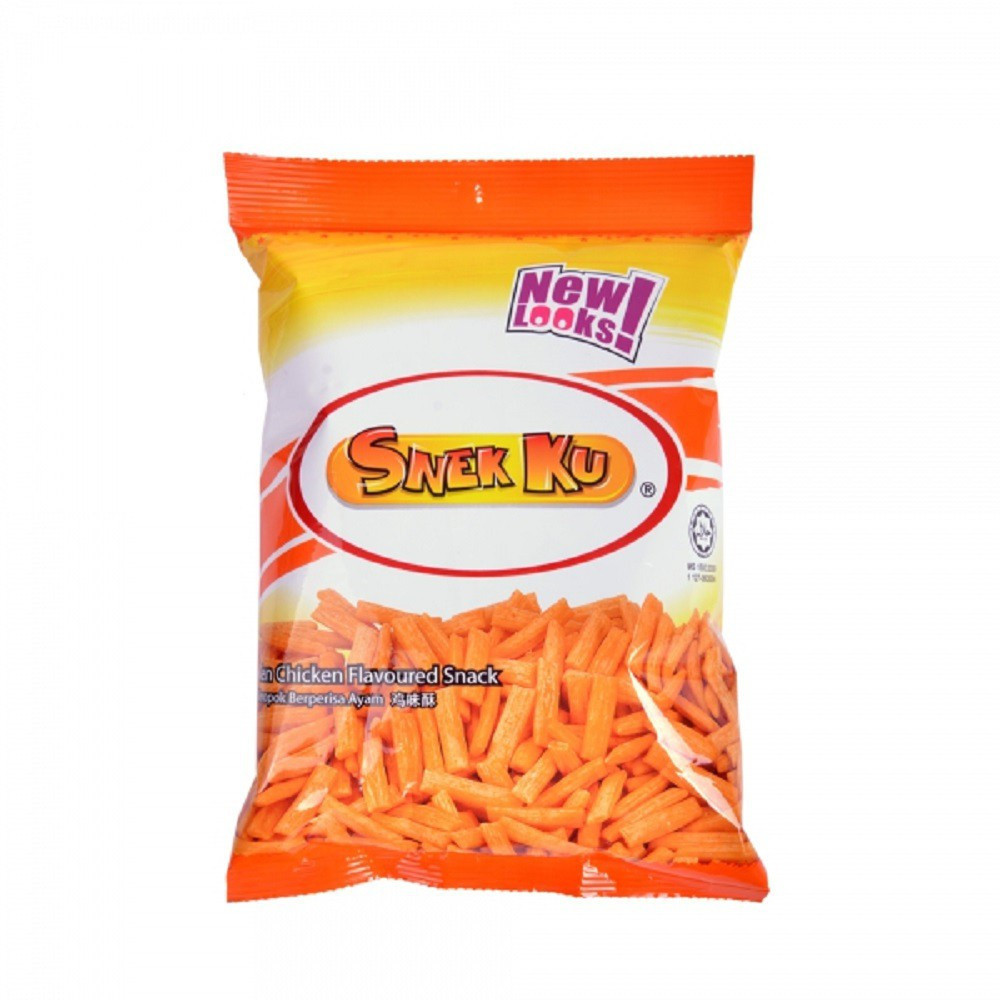 Snek Ku Ken Chicken Flavour Snack (250g) | Shopee Singapore