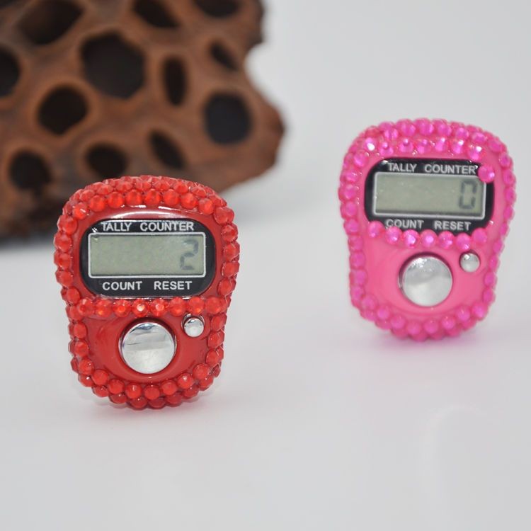 High Quality Manual Counter Diamond-Studded Finger Counter Ring Ring ...