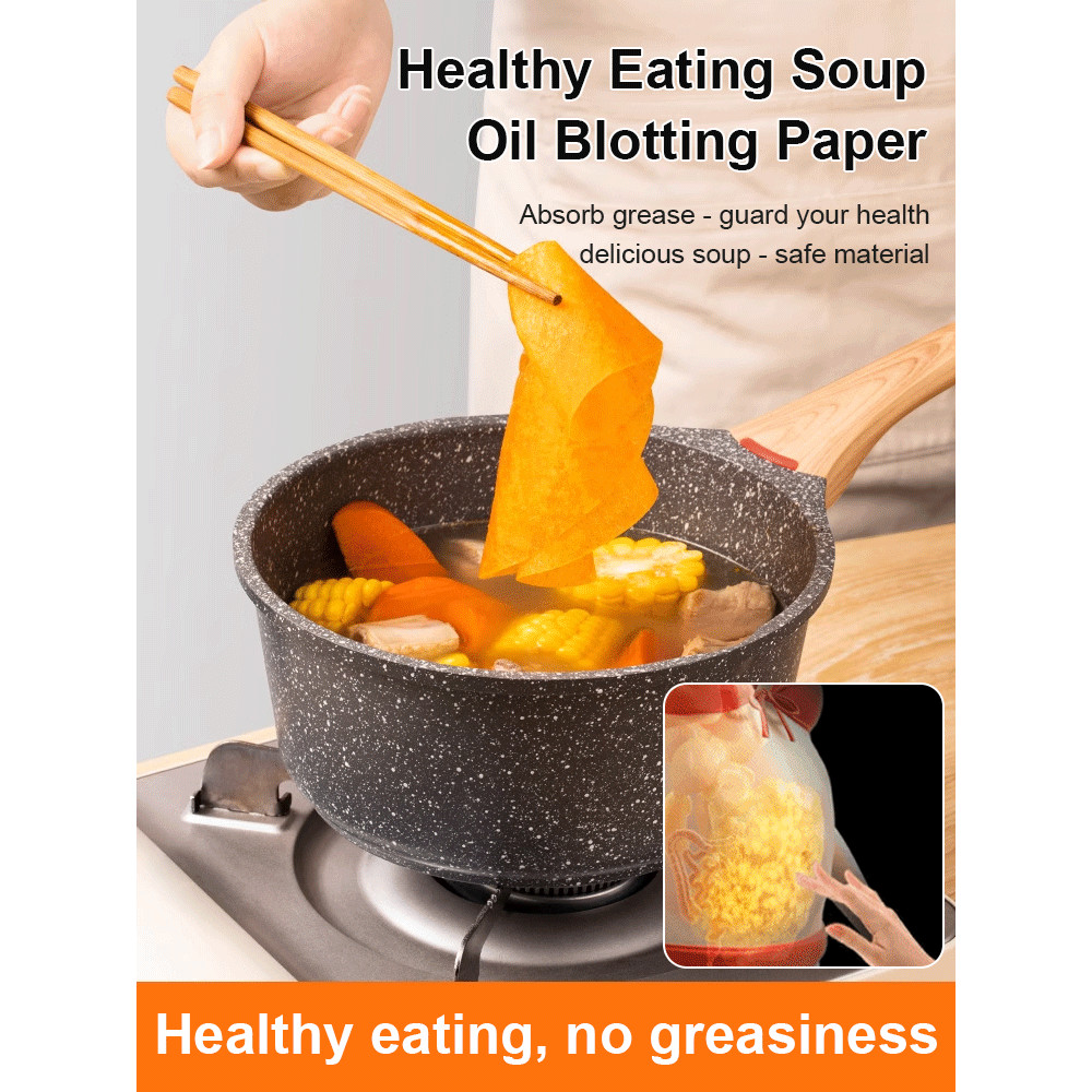 Healthy eating Paper Healthy Eating Oil Absorbent Paper high ...