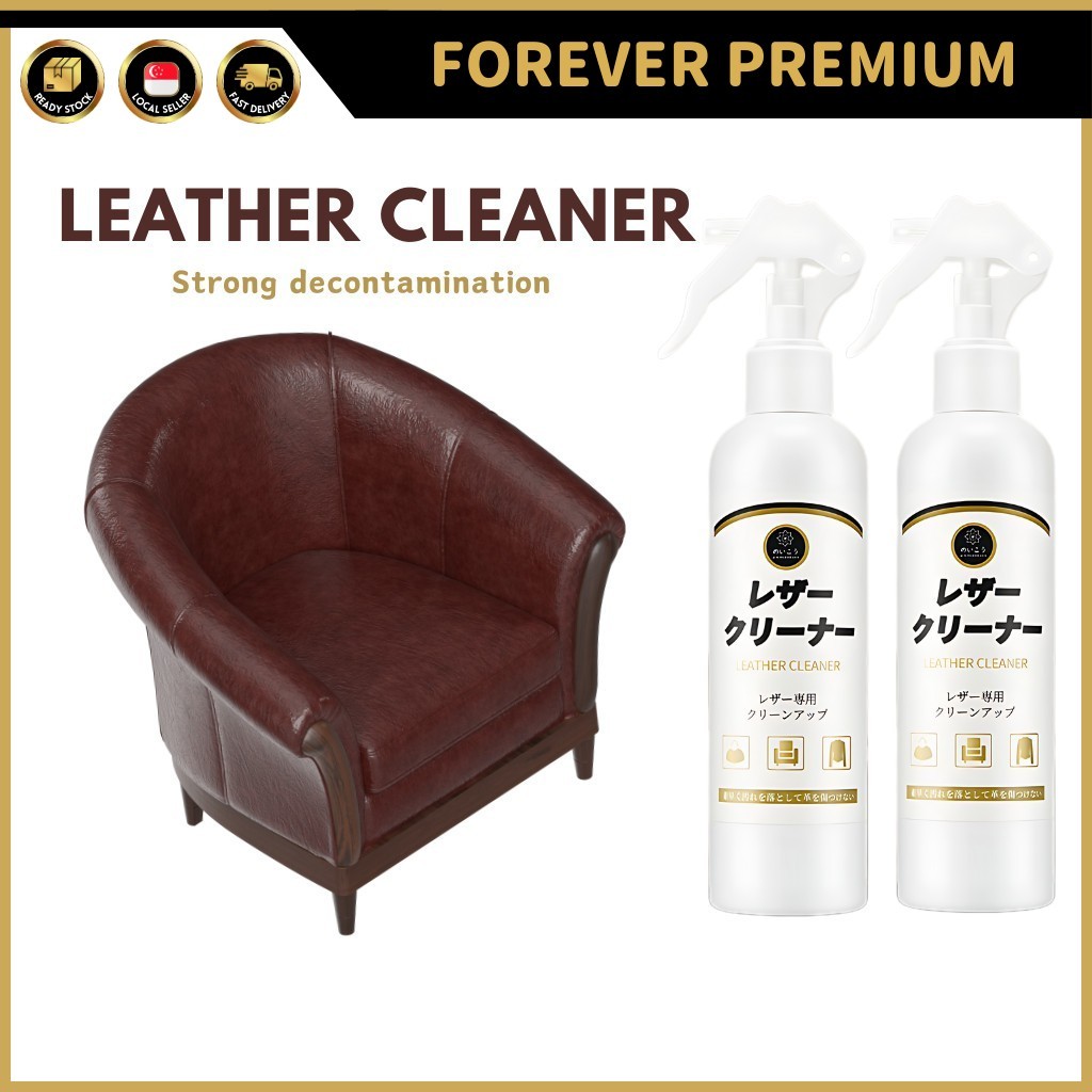 (FOREVER PREMIUM) Luxury Leather Cleaner Spray Conditions Protect 260ml ...