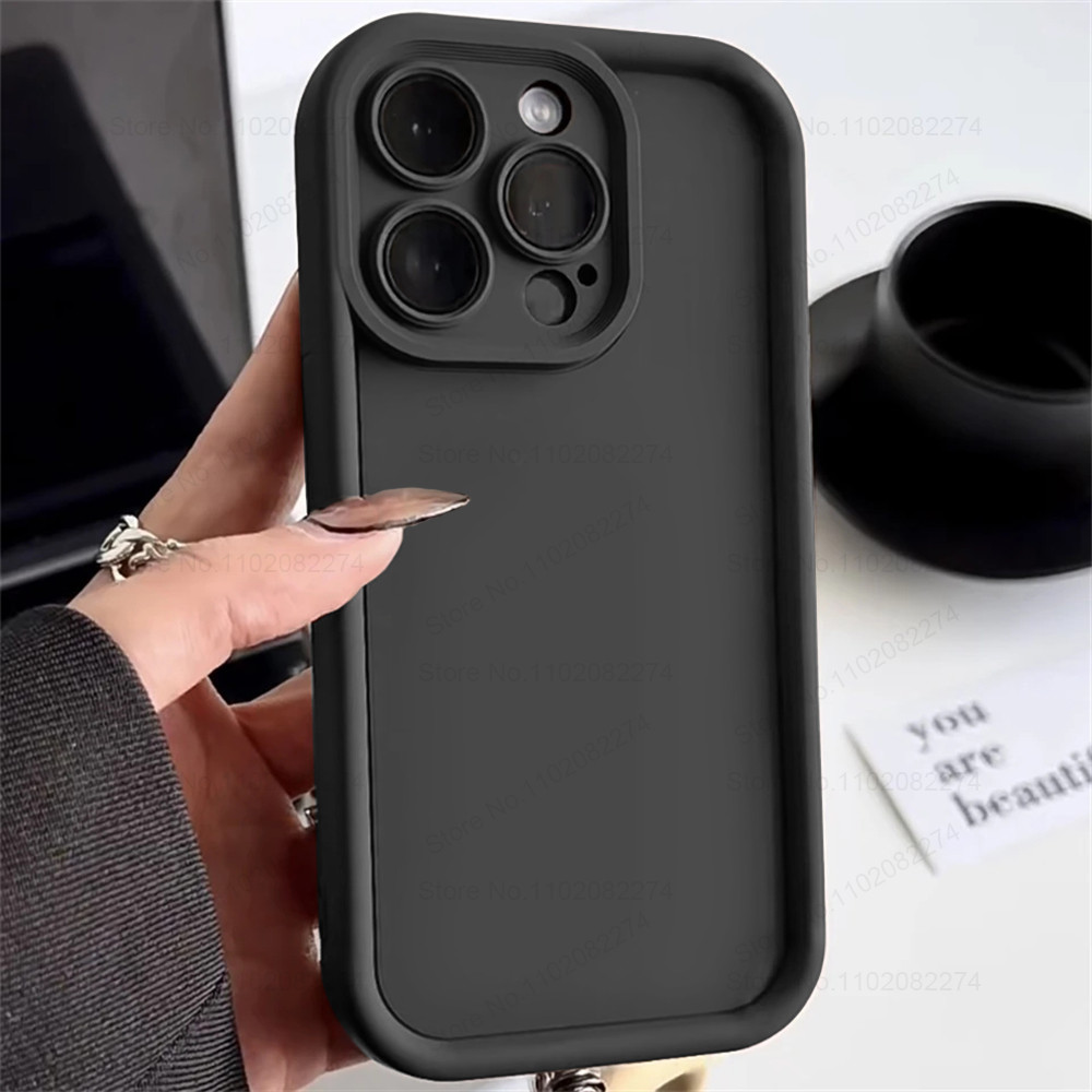Luxury Thicken Shockproof Silicone Phone Case For iPhone 11 12 13 14 15 ...