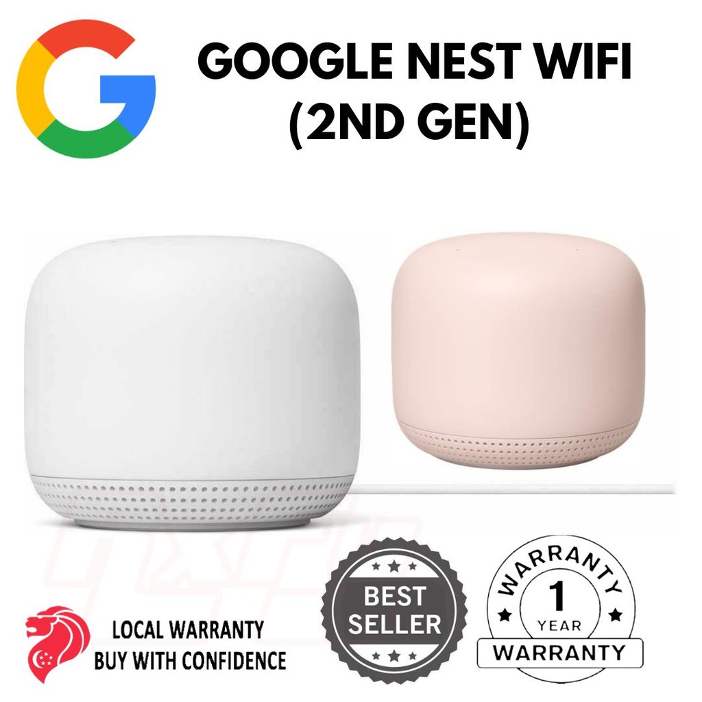 Google Nest WiFi - AC2200 (2nd Generation) Add On Access Point Mesh Wi ...