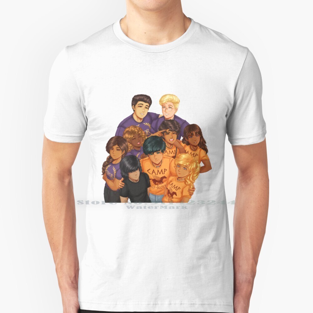 Argo Ii Crew T Shirt 100% Pure Cotton Percy Jackson Annabeth Chase Nico ...