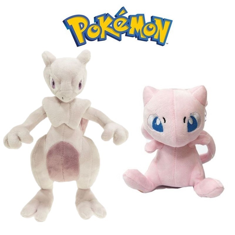 30cm Mega Pokemon Mewtwo Toys Soft Stuffed Doll Pokemon Plush Figure ...