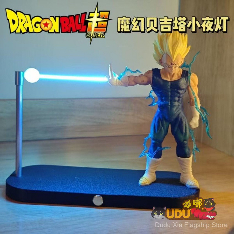 Dragon Ball Replica Demonized Vegeta Impact Night Light Vegeta Magnetic ...
