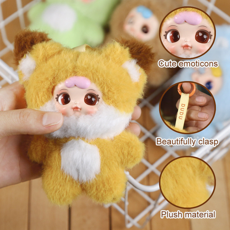 FBSG DUDU Animal Party Series Plush Blind Box Figures Mystery Box Plush ...