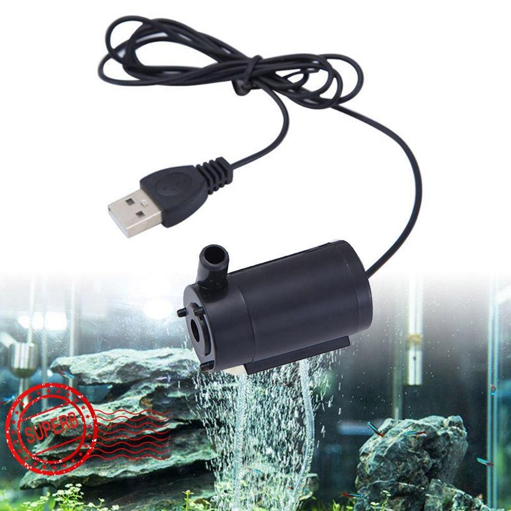 Usb Powered Low Noise Micro Mini Pump Mini Water Pump Aquarium Tanks ...