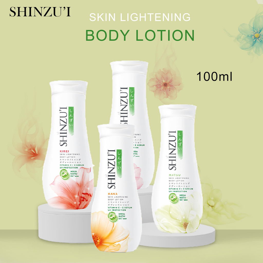 Shinzui Skin Lightening Body Lotion Moisturizing Dry Skin 100ml ...