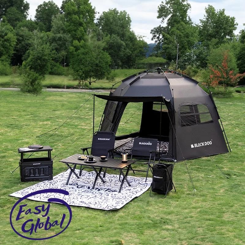 Blackdog Outdoor Hexagonal Automatic Quick Release Camping Tent 6-8 ...