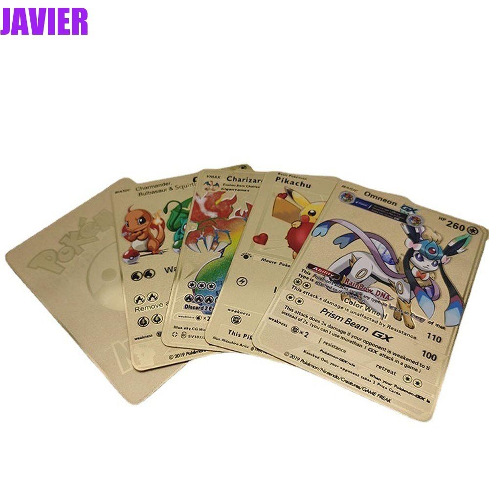 JAVIER Pokemon Cards Kids Toy Arceus Vmax Game Charizard English ...