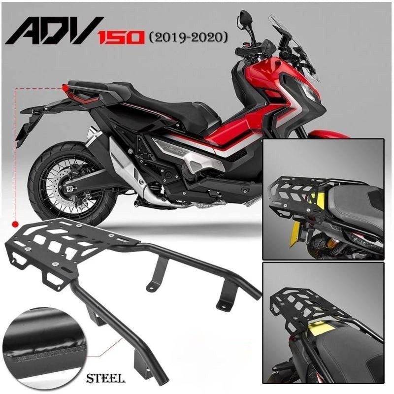 Honda ADV 150 / ADV160 Top Rack Bracket Rear Luggage Luggage Luggage ...