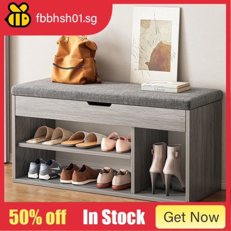 [48h Shipping] shoe changing stool household door shoe cabinet sitting ...