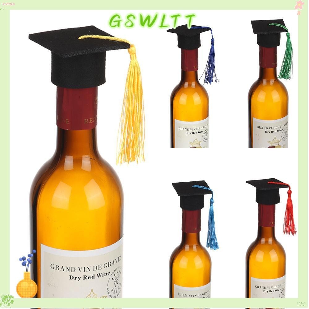 GSWLTT 6Pcs Mini Graduation Hat Doll Tassels DIY Doctoral Cap | Shopee ...