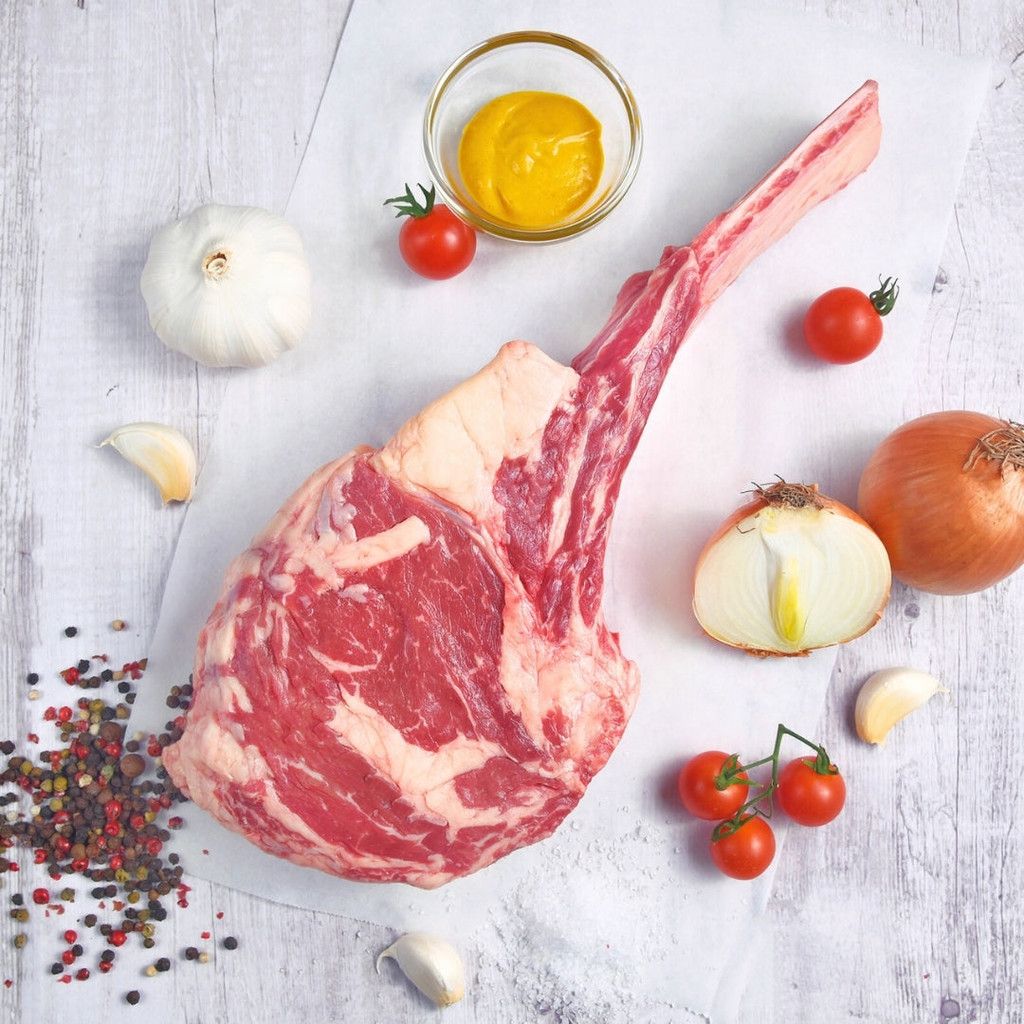 Grass Fed Australian Beef Tomahawk Steak - 900g | Shopee Singapore