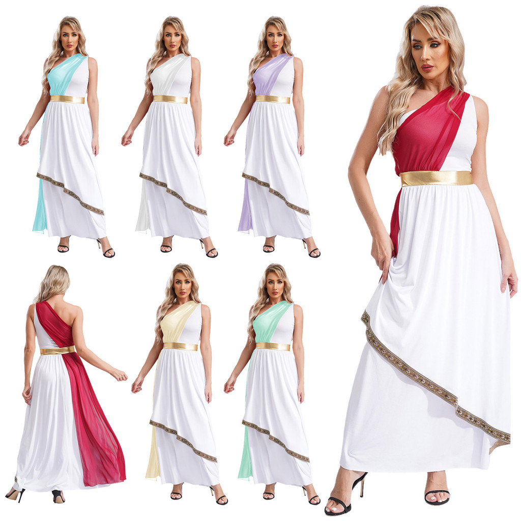 Greek Toga Costume for Women Praise Dance Dress Church Robe Worship ...