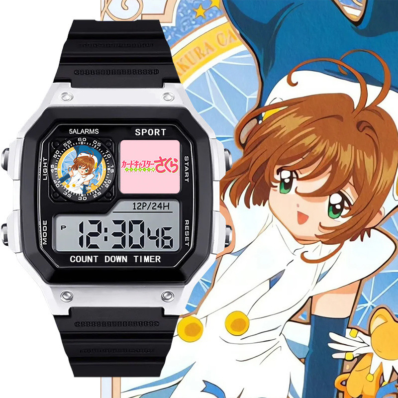 Cardcaptor Sakura Merchandise Watch Anime Wristwatch for Children and ...