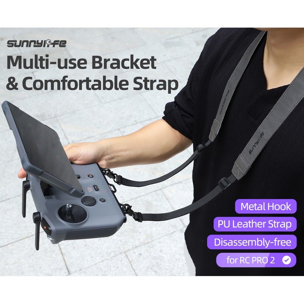 Sunnylife For DJI RC PRO 2 Smart Controller Lanyard Neck Strap Remote ...