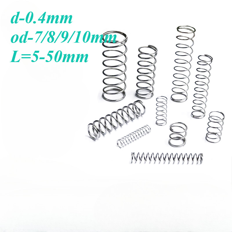 compression spring SUS304 stainless steel wire diameter 0.4mm outer ...