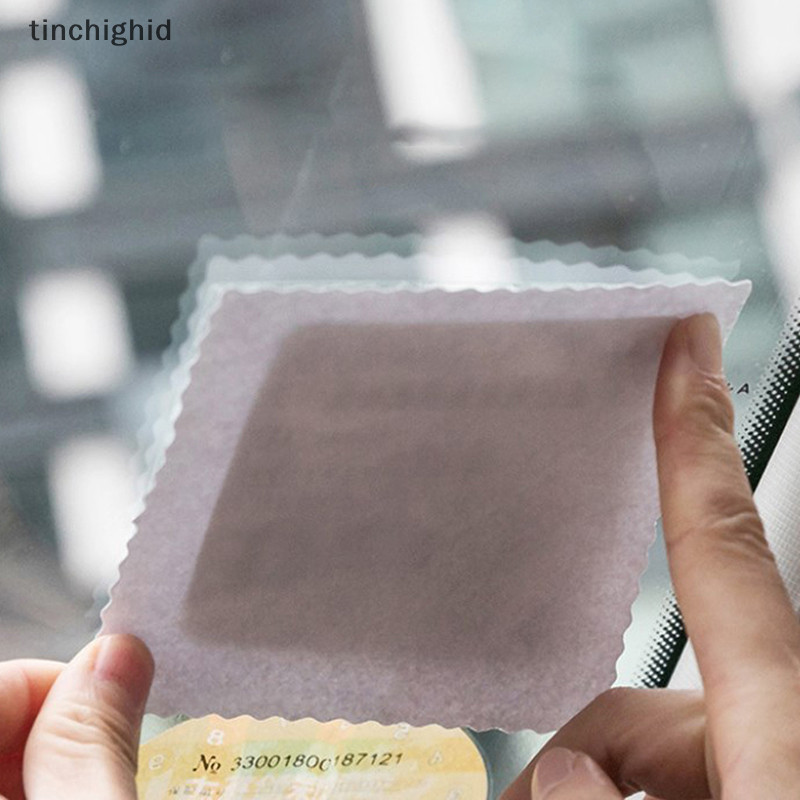 tinchighid 3pc Automobile Windshield Electrostatic Stickers Car Static ...