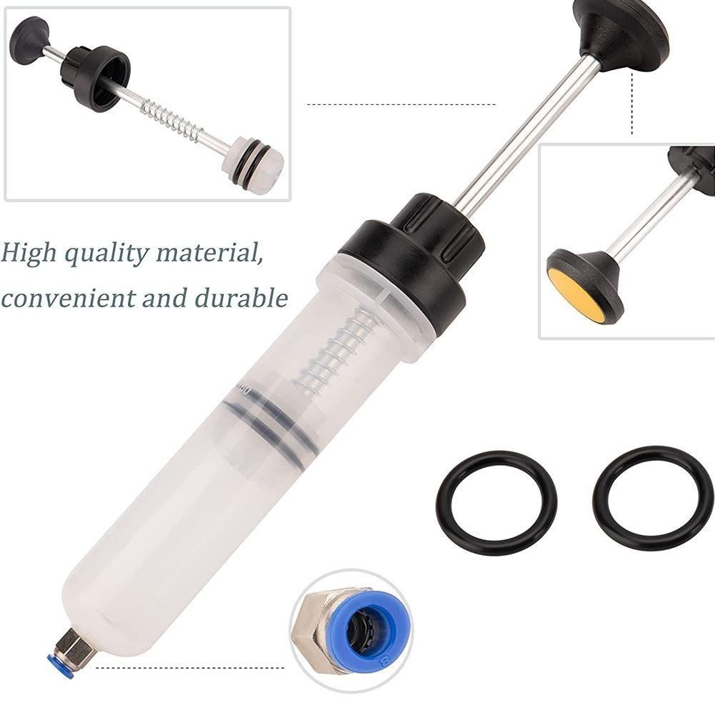 200cc Car Oil Fluid Extractor Filling Syringe Bottle Hand Pump ...