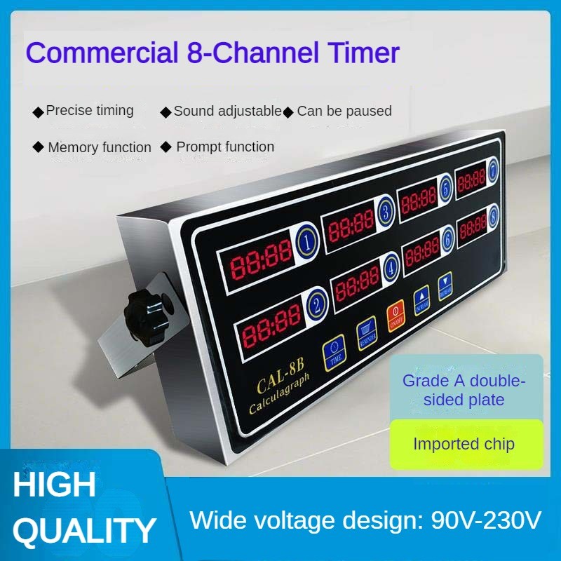 Kitchen Commercial Stainless Steel Standard Timer Intelligent Countdown ...