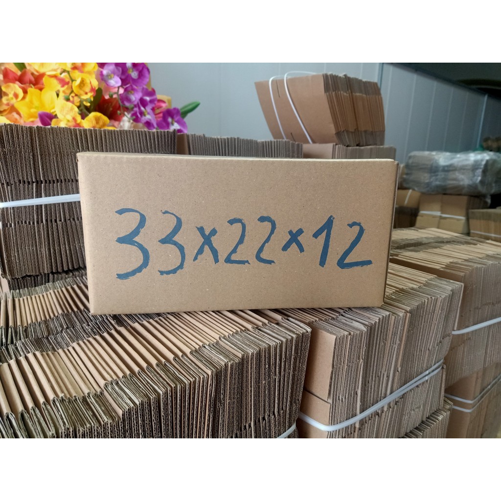 33x22x12 Carton Box Carton Box Ship COD 3 Layers E Wave Brown Face ...