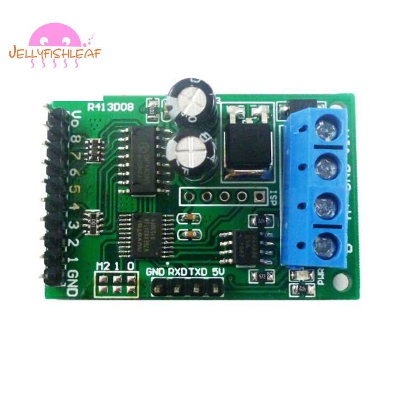RS485 RS232(TTL) PLC Modbus Rtu Module 8Ch IO Control Switch Board for Relay Industrial ...